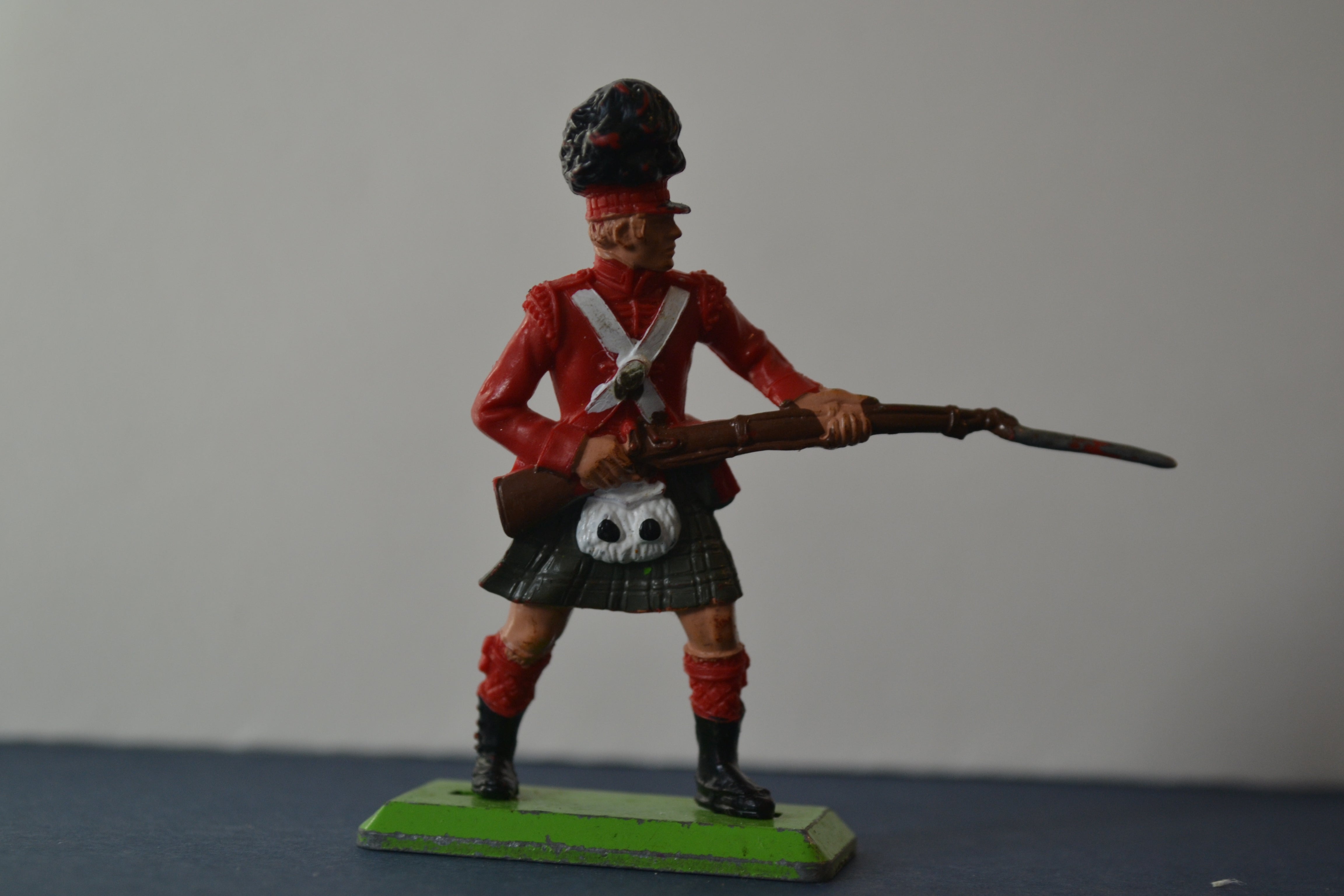 Britains Deetail Napoleonic Waterloo British Highland Infantry – Minitroops
