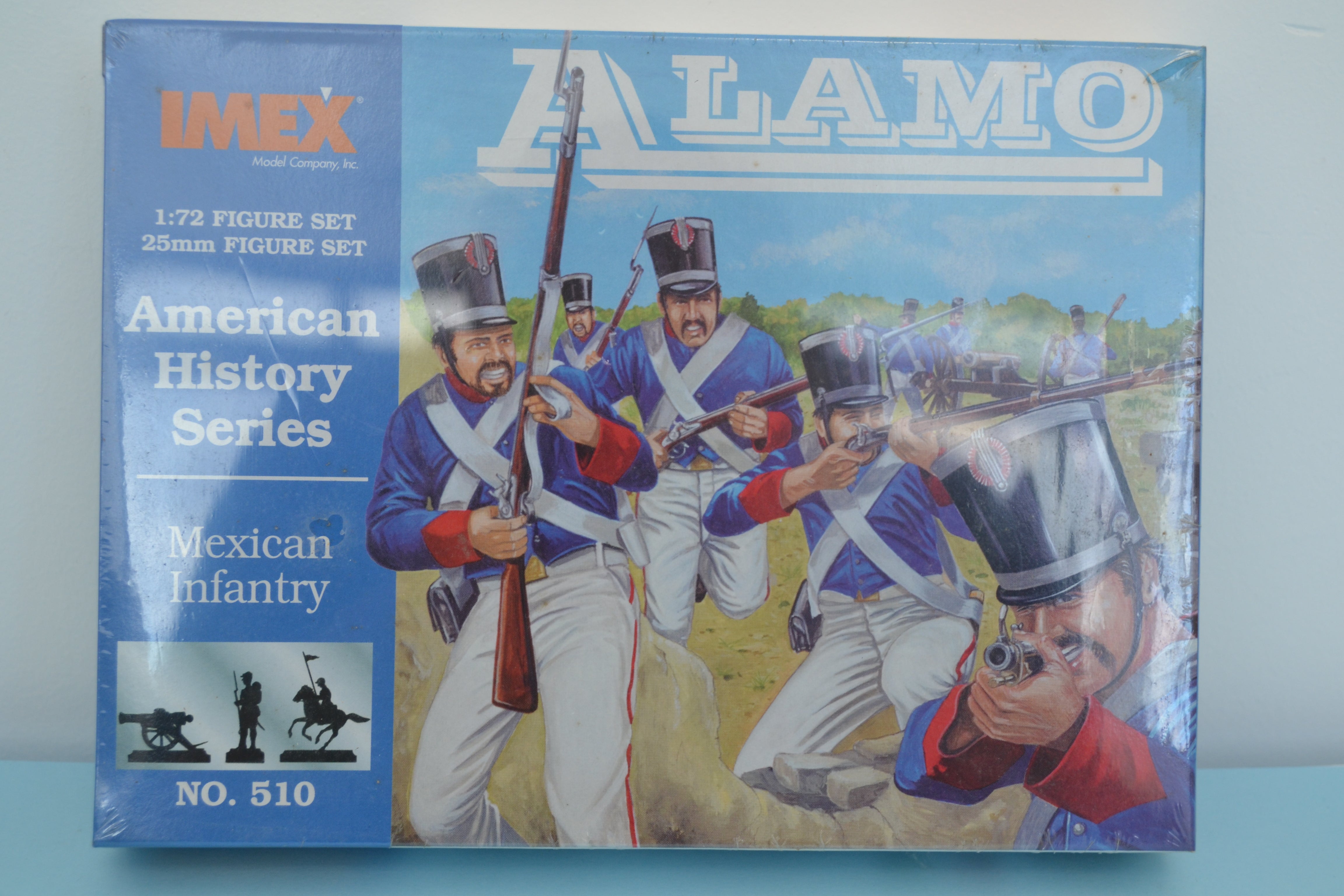 Imex 1/72 Alamo Mexican Infantry – Minitroops