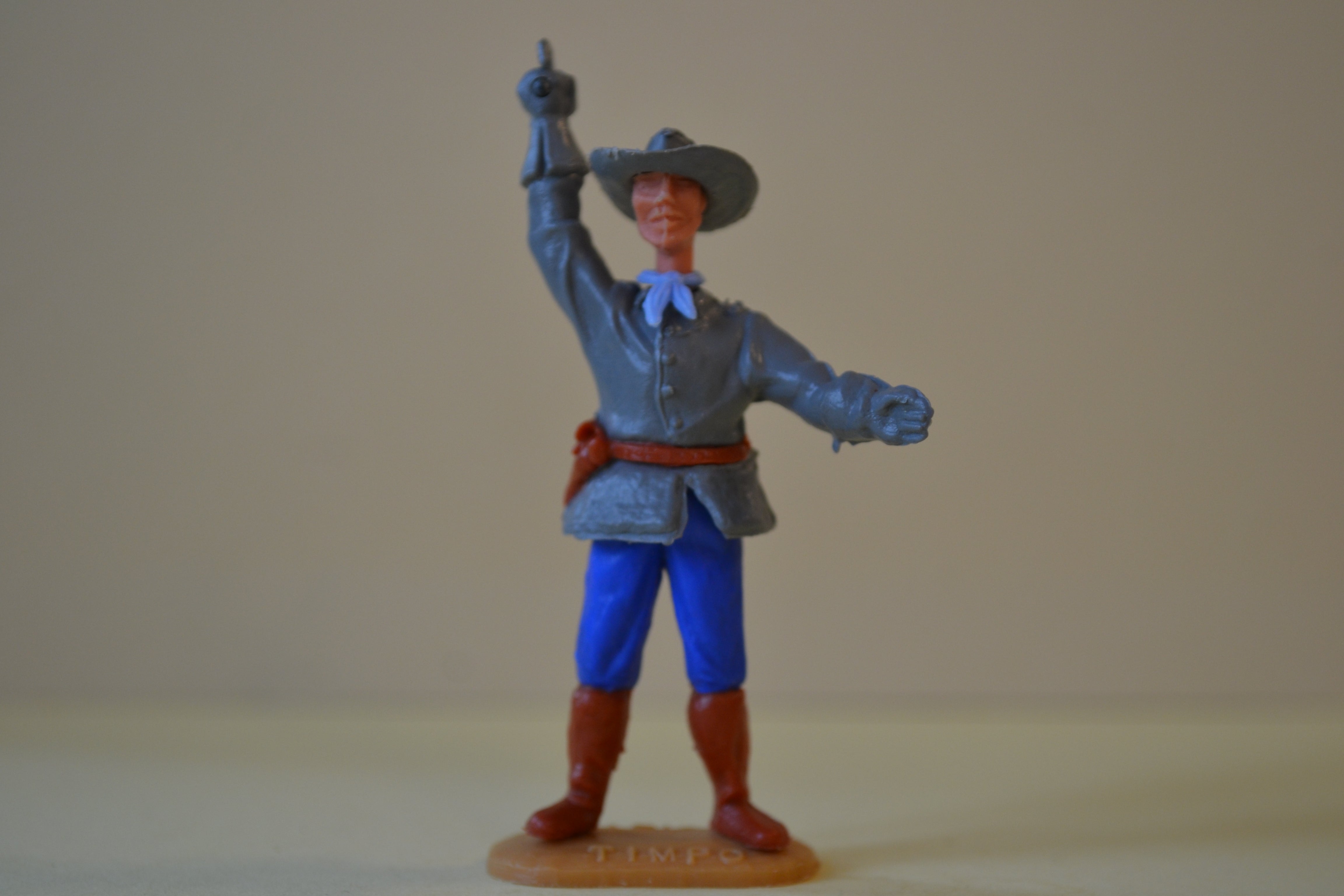Timpo Confederate Infantry Officer – Minitroops