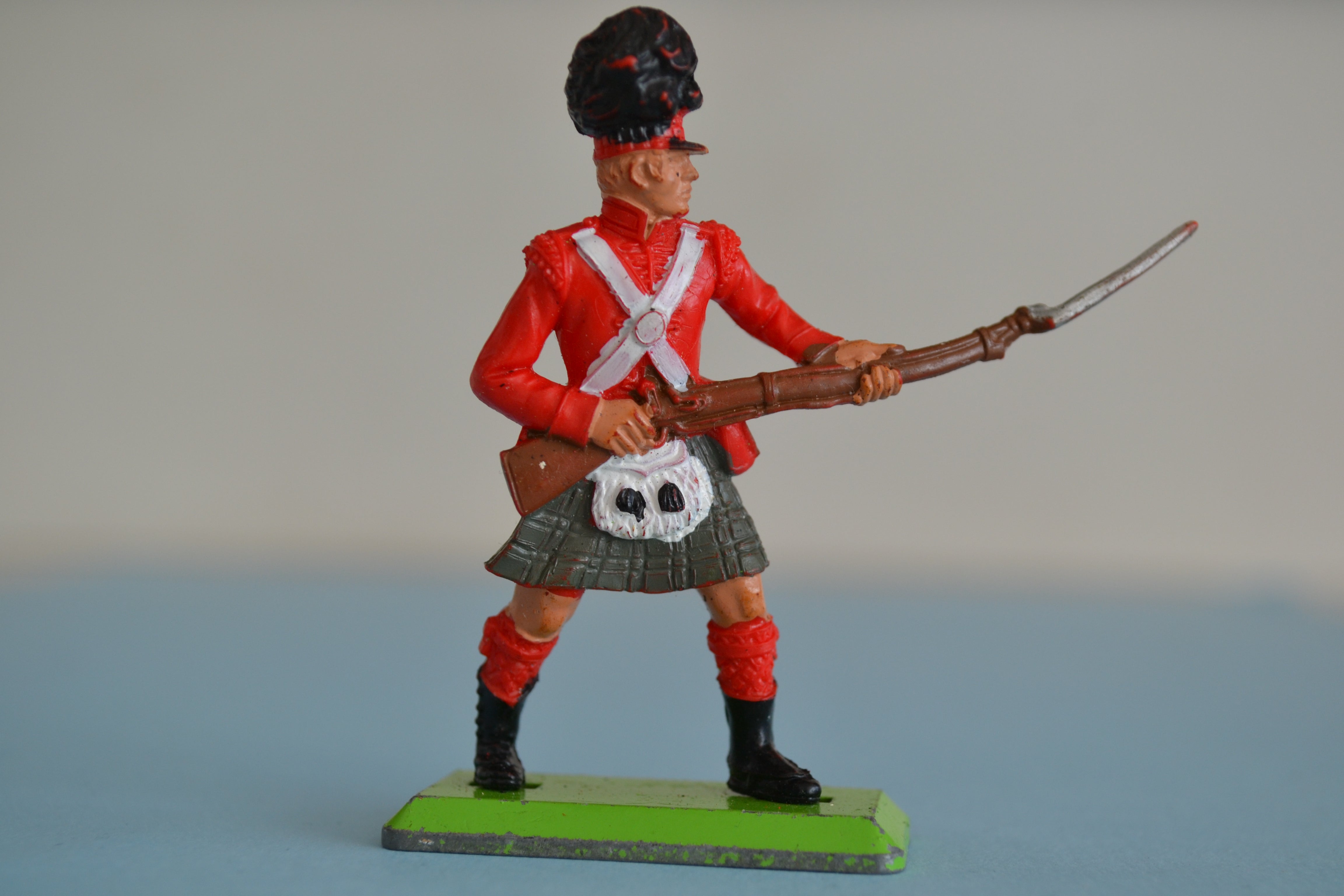 Britains Deetail Napoleonic Waterloo British Highland Infantry – Minitroops